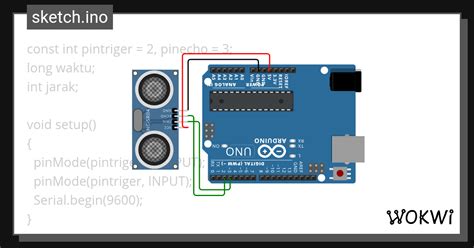 Projek Ultrasonic Wokwi Esp32 Stm32 Arduino Simulator Projek Ultrasonic Wokwi Esp32 Stm32 Arduino Simulator