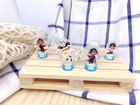 【薑餅人王國】瑪德蓮餅乾 And 濃縮咖啡餅乾 虹彩迷你壓克力組 同人周邊 同人資訊與創作宣傳、二創同人專屬交流平台 台灣同人誌中心