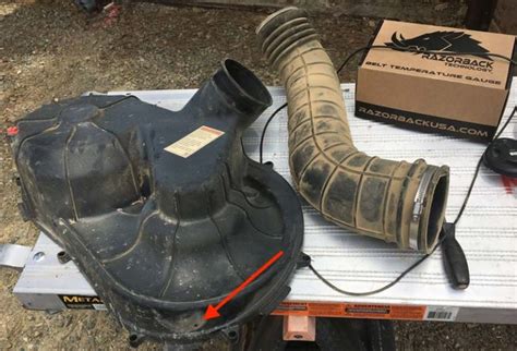 Installing A Razorback Belt Temperature Gauge On A Rzr Xp Turbo