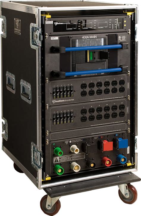 Modular Power Distribution Units Portable Motor Control Stage Power Systems Portable Chain