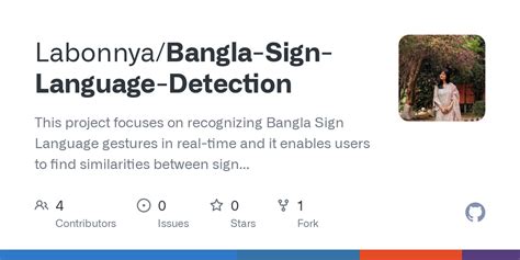 Github Labonnyabangla Sign Language Detection This Project Focuses On Recognizing Bangla