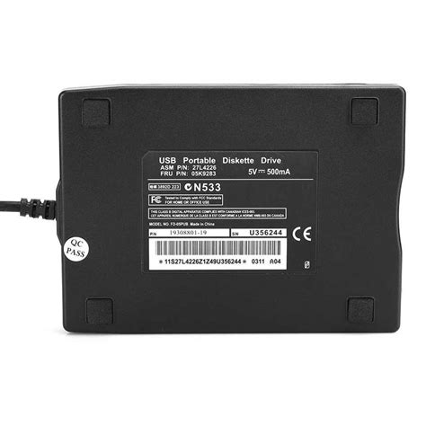 Portable Floppy Drive Inch Card Reader Compute Grandado
