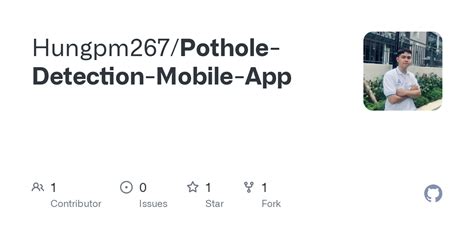 GitHub Hungpm Pothole Detection Mobile App
