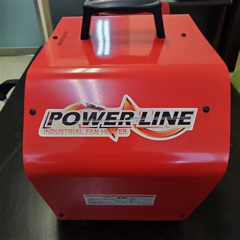 파워라인 산업용 팬히터 온풍기 5kw 헬로마켓