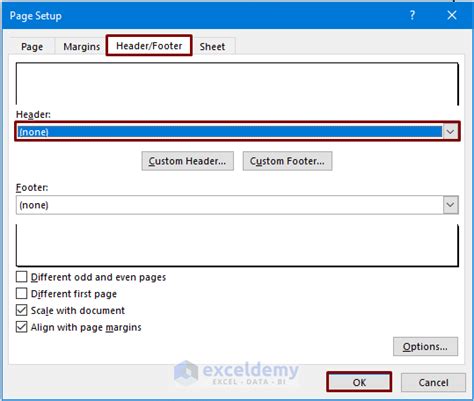 How To Remove A Header In Excel 4 Methods ExcelDemy