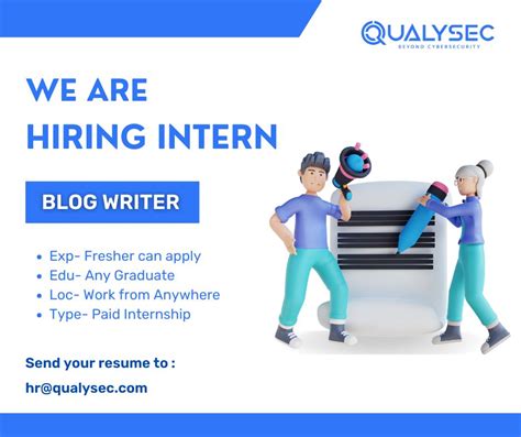 Qualysec Beyond Cybersecurity On Linkedin Qualysec Blogwriter Bloggers Hiringnow