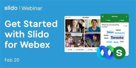 Get Started With Slido For Webex