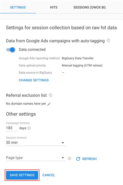 Setting Up Raw Data Collection About Google Ads Campaigns With Auto Tagging OWOX Help Center