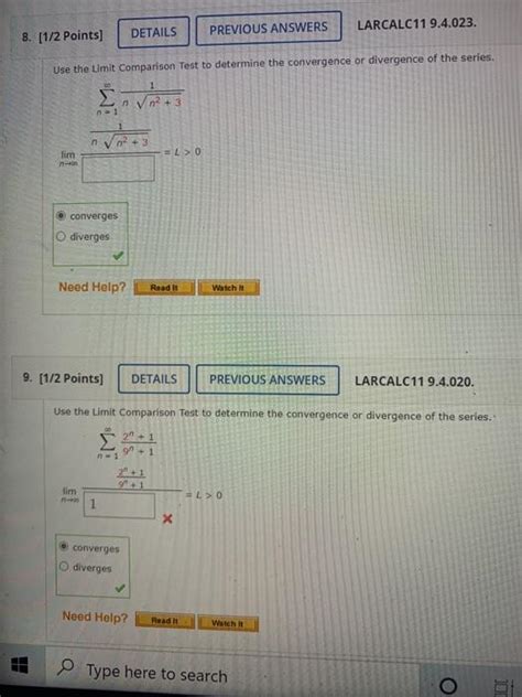 Solved 6 [1 2 Points Details Previous Answers Larcalc11