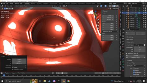 Mesh Is There A Way To Make A Full Uv Sphere From Half Of Uv Sphere