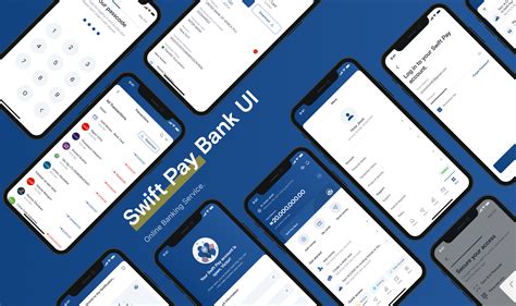 Swift Pay Bank Ui Mobile Banking App Design Figma