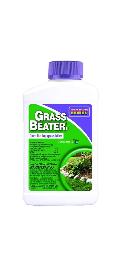 Bonide Grass Beater Ii Concentrate Grass And Weed Killer For Lawns