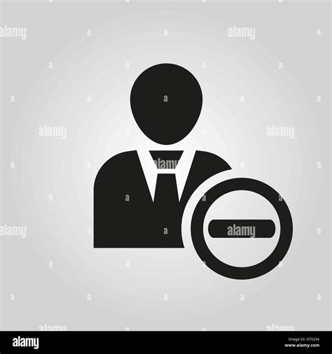 The Delete User Icon Delete A User Friend And Avatar Symbol Ui Web Logo Sign Flat Design