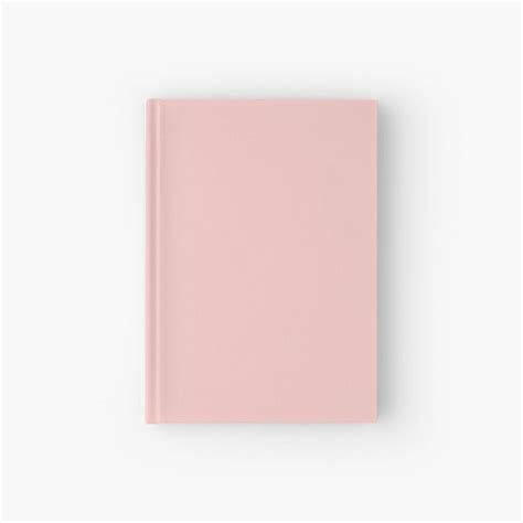 Plain Pink Colour Hardcover Journal By Madomade Redbubble Pink