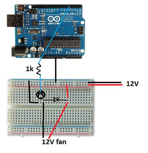 Pwm Fan Speed Control With 2n2222 General Electronics Arduino Forum