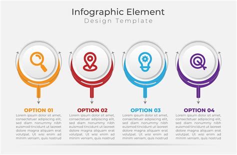 Premium Vector Business Data Visualization Process Chart Elements Of Graph Diagram With 4