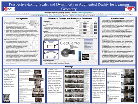 Pdf Perspective Taking Scale And Dynamicity In Augmented Reality For Learning Geometry