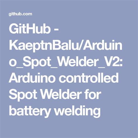 github kaeptnbalu arduino spot welder v2 arduino controlled spot