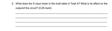 Solved Task A Decimal To BCD Encoder Circuit Marks Chegg
