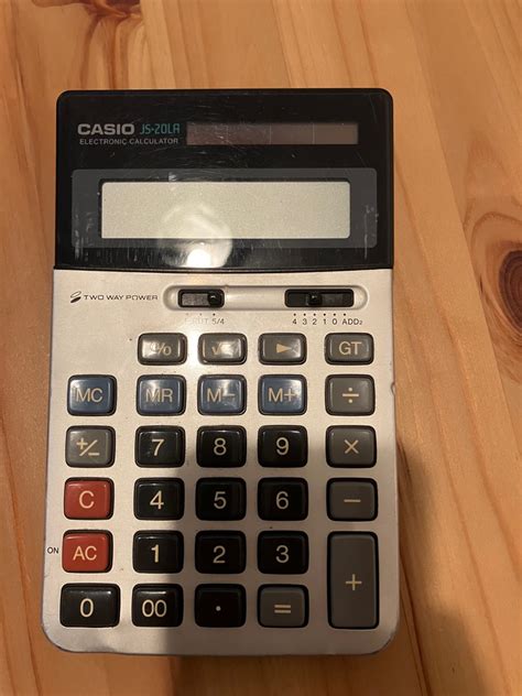 Casio 計數機 Js 20la 電腦＆科技 商務用科技產品 Carousell