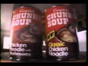Campbells Chunky Chicken Soup Commercial 1992 Youtube