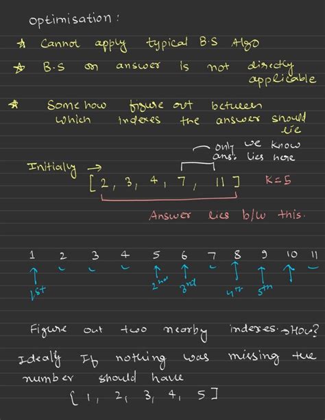 Efficient Approaches To Find The K Th Missing Number