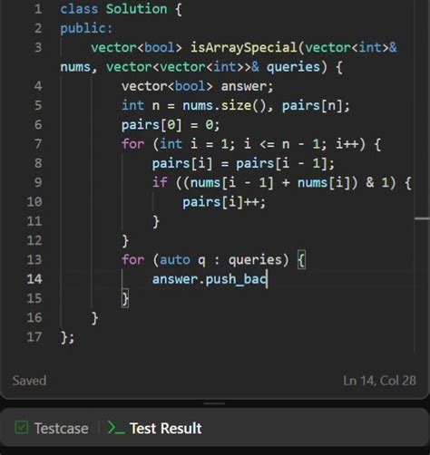 special array ii leetcode no 3152 coding codes code coders