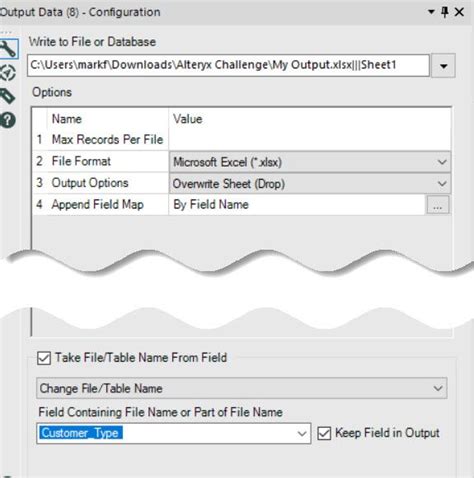 Solved How To Dynamic Output To Multiple Excel Tabs Based Alteryx Community