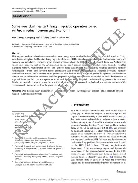 Some New Dual Hesitant Fuzzy Linguistic Operators Based On Archimedean T Norm And T Conorm
