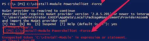 Error When Using Install Module Pswindowsupdate Command In Powershell