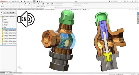 Solidworks Tutorial Safety Valve Angles Engineering Youtube