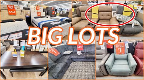 BIG LOTS FURNITURE CLEARANCE AND NEW FINDS SHOP WITH ME YouTube