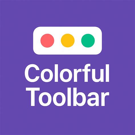 Colorful Toolbar Seelen