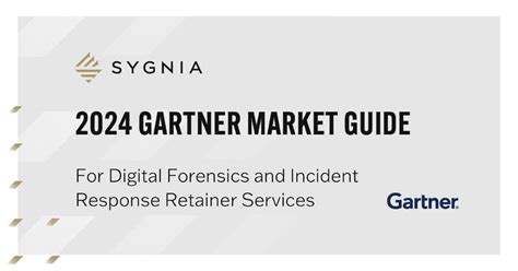 The 2024 Gartner Market Guide For Dfir Services Sygnia Sygnia