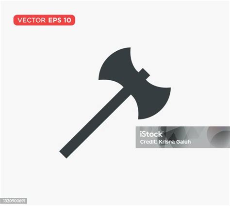 도끼 아이콘 벡터 일러스트 디자인 편집 가능한 Res 가능 Eps 10 벡터에 대한 스톡 벡터 아트 및 기타 이미지 벡터 손도끼 강철 Istock