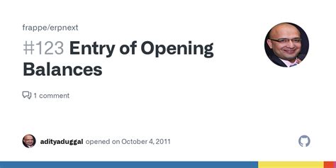 entry of opening balances · issue 123 · frappe erpnext · github