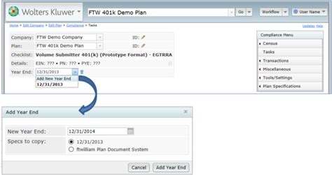 Compliance Software User Guide