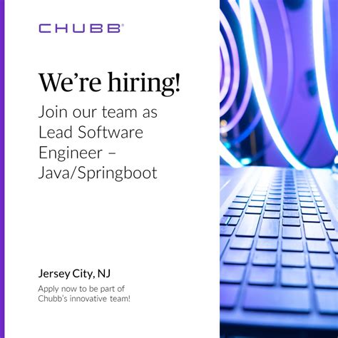 Softwareengineer Java Springboot Chubb