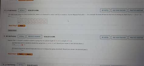 Solved 4 1 1 66 Points Details Scalc8 5 4 006 My Notes