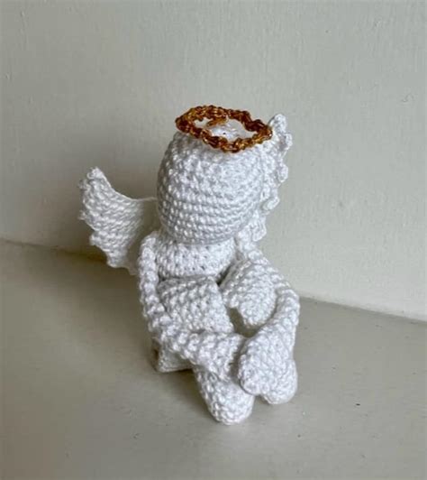 Sitting Angel Crochet Pattern Etsy