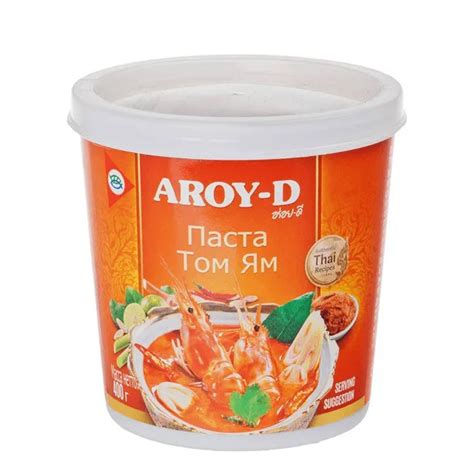 Паста Том Ям Aroy-d 400 г - купить с доставкой по выгодным ценам в ...