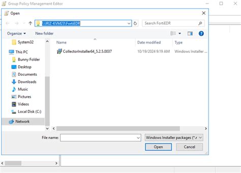 Technical Tip Fortiedr Windows Collector Deployme Fortinet Community