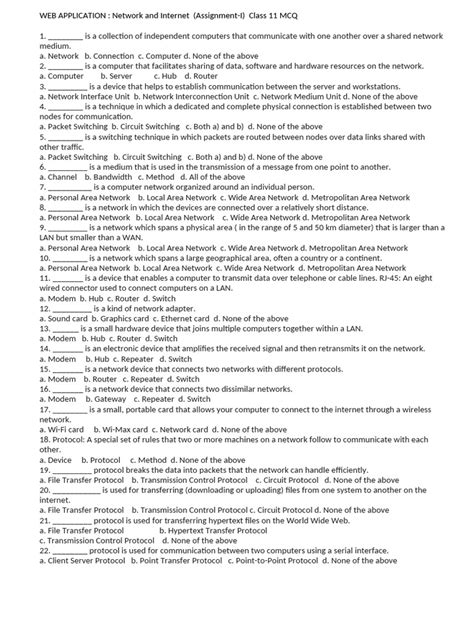 Web Application Assignment1 Pdf Computer Network Network Topology