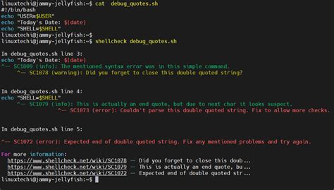 How To Debug A Bash Shell Script In Linux