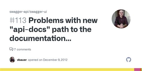 Problems With New Api Docs Path To The Documentation Description Issue Swagger Api