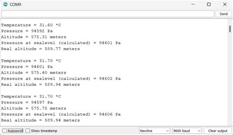 BMP Barometer Sensor Interfacing With ESP ESP