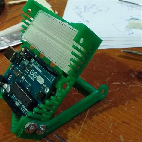 download free stl file arduino uno breadboard support 3d printable design ・ cults