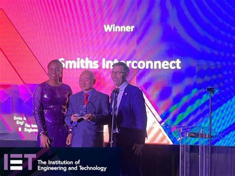 Smiths Interconnect Gana Premio De Tecnología Emergente Para Davinci High Speed Ic Test Socket
