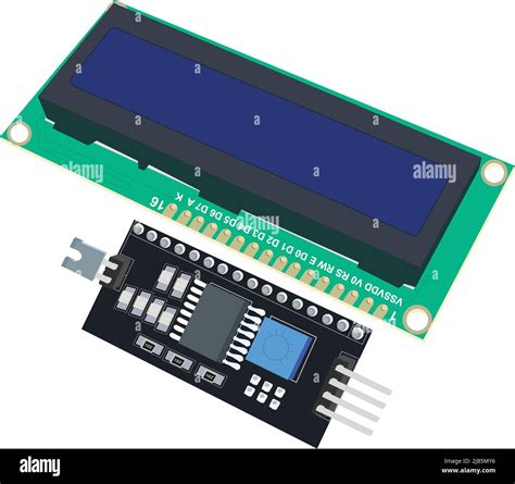 Lcd Display Lcd1602 Modul Blauer Bildschirm 1602 I2c Lcd Display Modul