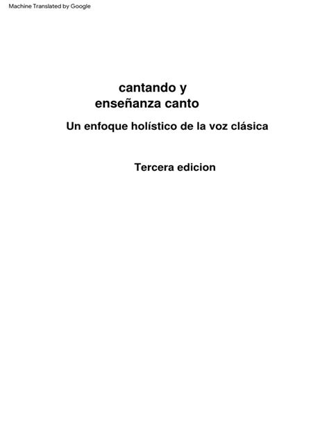 Vdoc Pub Singing And Teaching Singing A Holistic Approach To Classical Voice Compressed Part